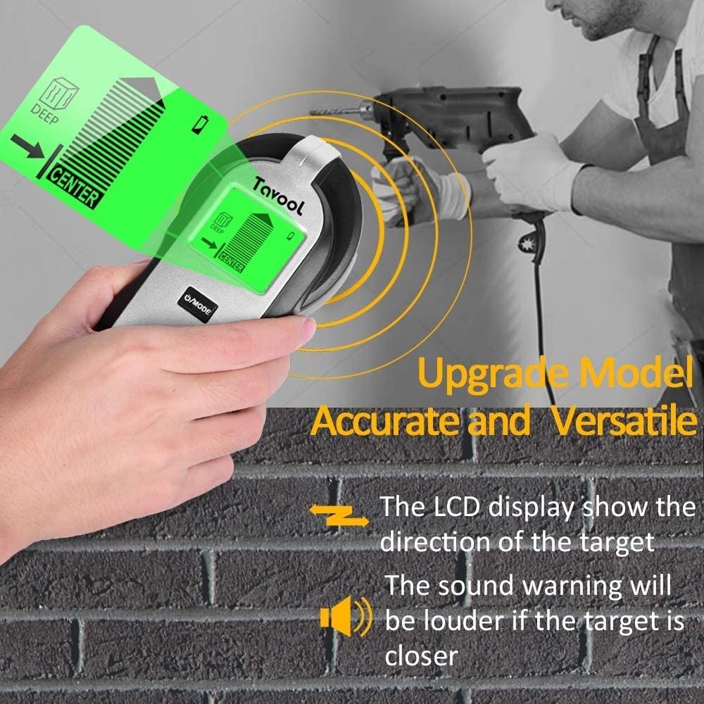 Stud Finder Wall Scanner - 4 in 1 Stud Detector Detector Beam Finders ...