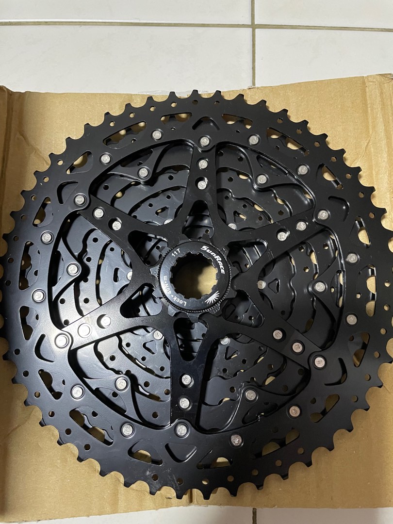 Sunrace CSMS8 1146T 11 Speed Cassette - Black,, Sports Equipment, Bicycles & Parts, Parts ...