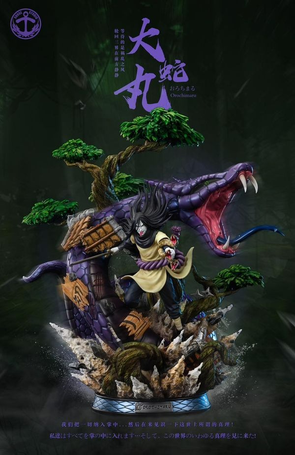 Surge Studio - Naruto Sannin Series 03 - Orochimaru, Hobbies & Toys ...