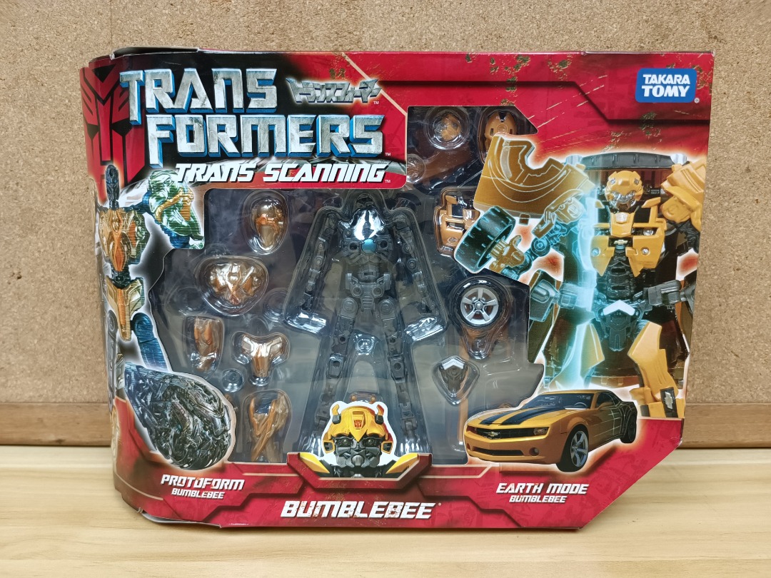 TAKARA TOMY Transformers Trans Scanning Bumblebee 變形金剛 大黃蜂盒裝_81, 興趣及遊戲 ...
