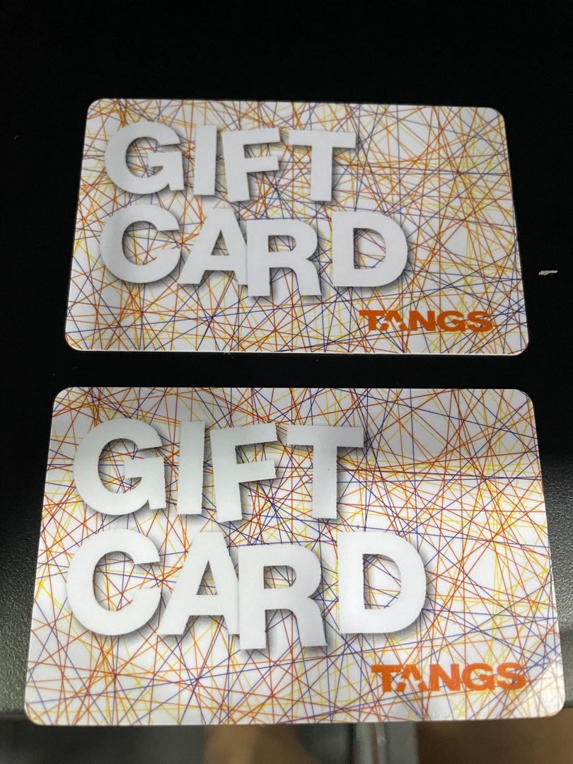 Tang storeValue card, Tickets & Vouchers, Store Credits on Carousell