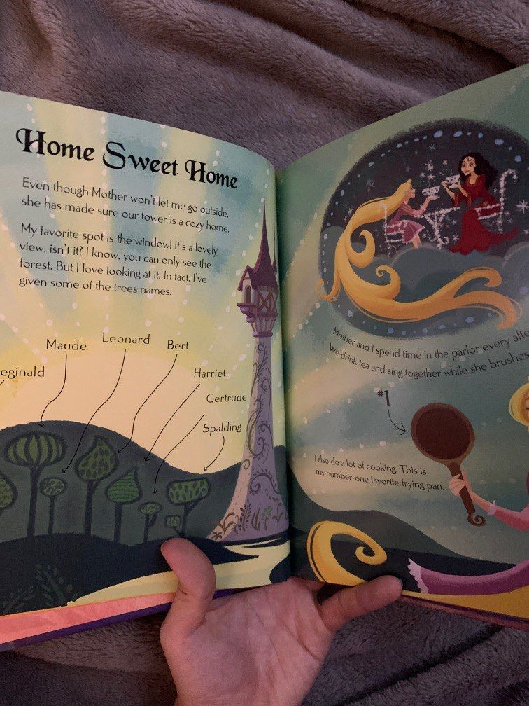 Tangled Rapunzel Children’s Book, Hobbies & Toys, Books & Magazines ...