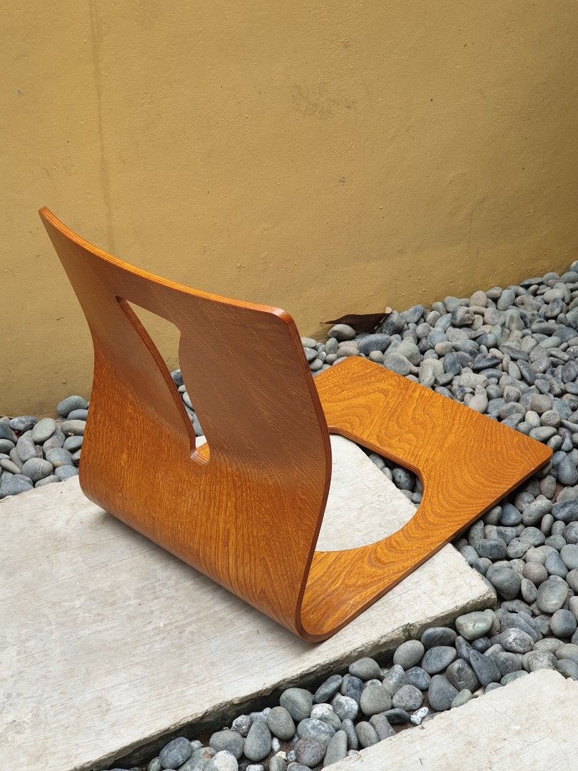 Tatami Wooden Legless Floor Chair, Furniture & Home Living, Furniture ...