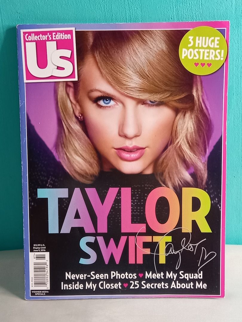 Taylor Swift Us Weekly Collectors Edition June 2016 *WITH POSTERS ...