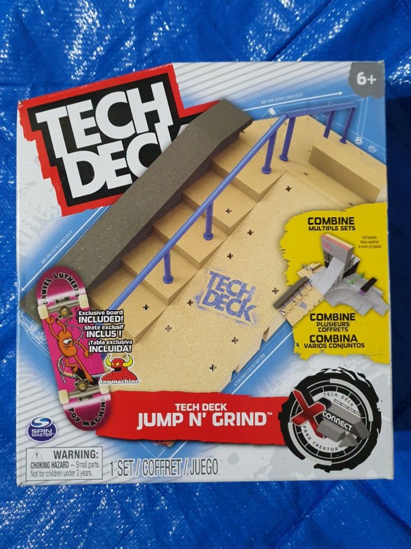 Tech Deck Jump N Grind Park, Hobbies & Toys, Toys & Games on Carousell