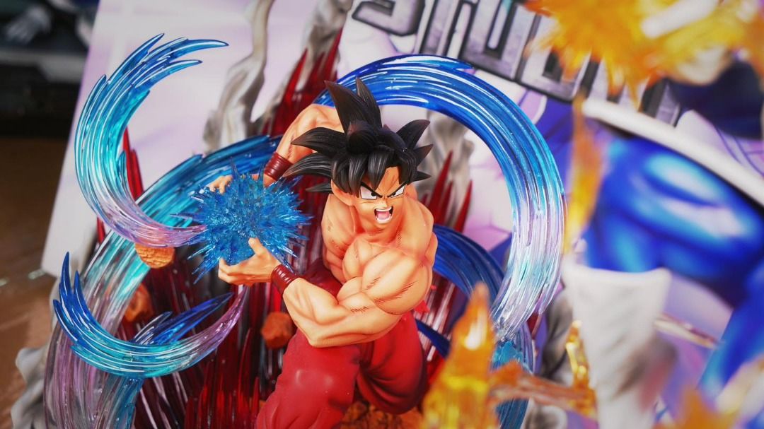 Temple Studio - Goku Vs Vegeta - Son Goku, Hobbies & Toys, Toys & Games ...