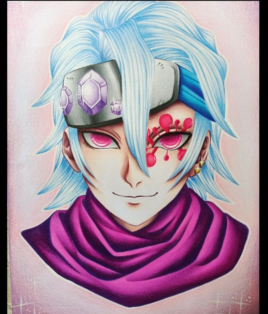 Tengen Uzui Demon slayer art drawing, Hobbies & Toys, Stationery ...