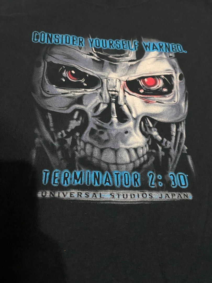 terminator 2 t shirt, Men's Fashion, Tops & Sets, Tshirts & Polo Shirts ...