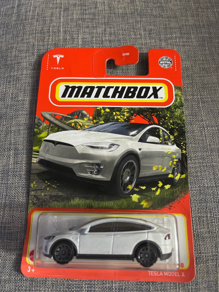 Tesla model X Matchbox model, Hobbies & Toys, Toys & Games on Carousell