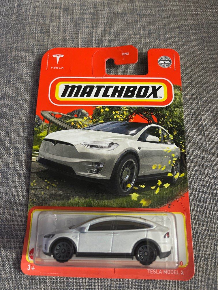 Tesla model X Matchbox model, Hobbies & Toys, Toys & Games on Carousell