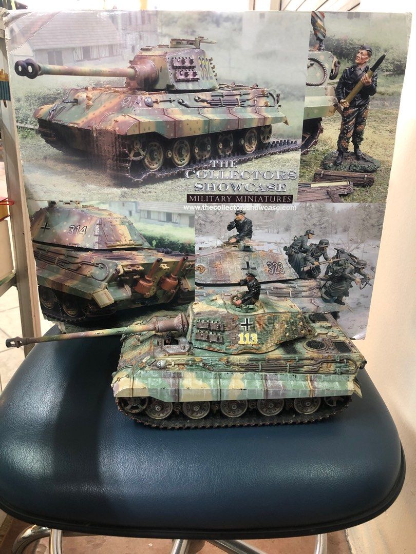 The Collectors Showcase 1/30 King Tiger, Hobbies & Toys, Memorabilia ...