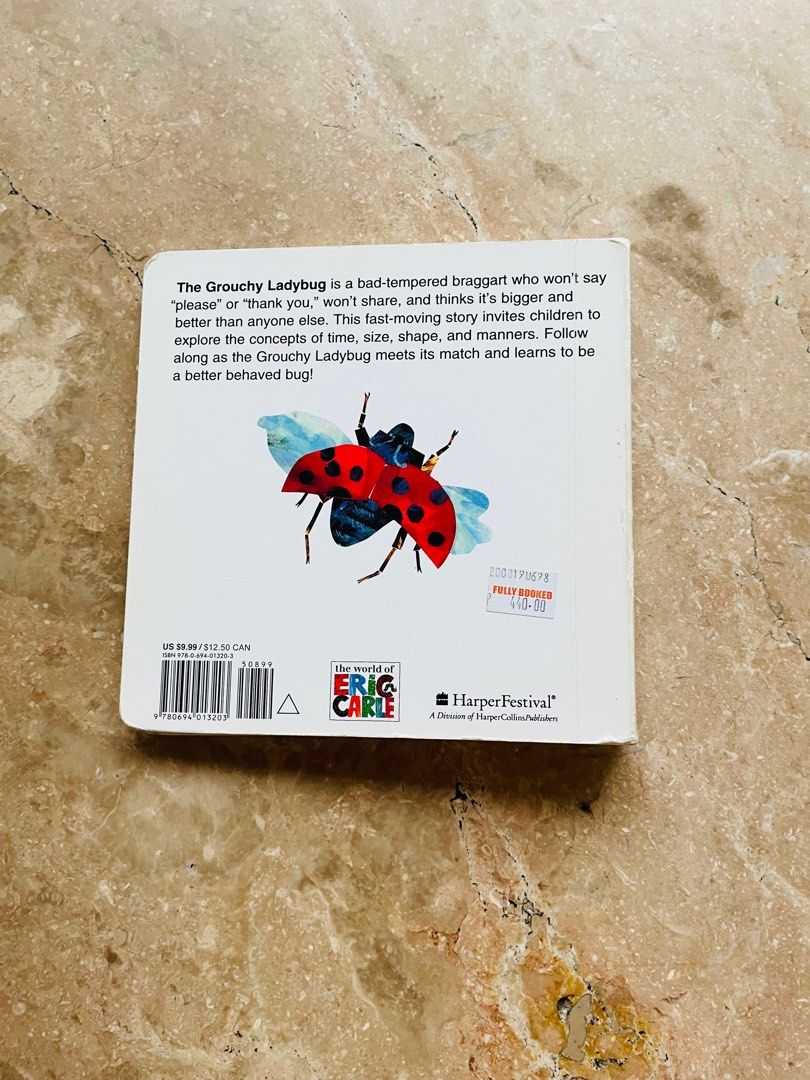 The Grouchy Ladybug by Eric Carle, Hobbies & Toys, Books & Magazines ...