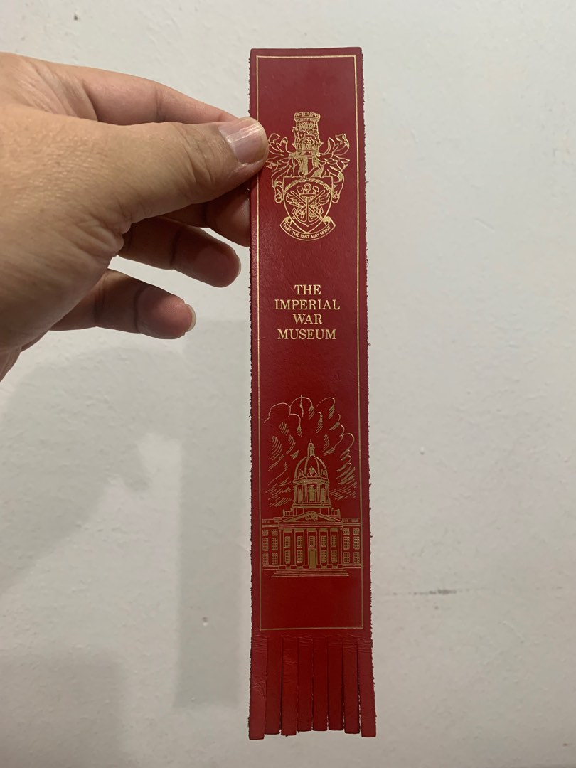 The Imperial War Museum Bookmark RM15, post add RM5, Hobbies & Toys ...