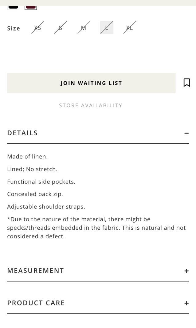 The Willow Label TWL Krystal Linen Dress, Women's Fashion, Dresses ...