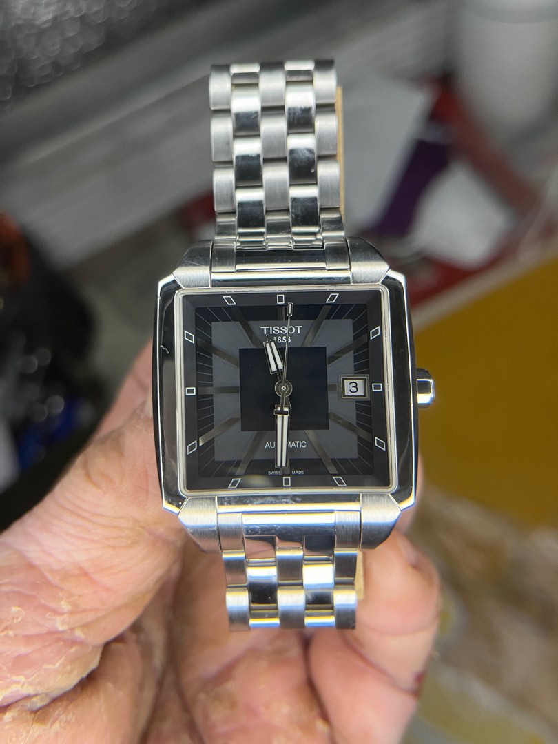 Tissot Quadrato, Luxury, Watches on Carousell