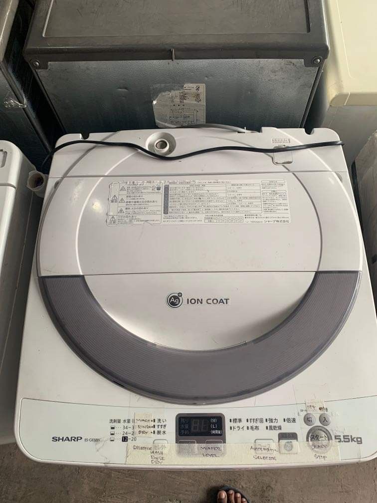 TOP LOAD Washing Machine (Made in Japan 110volts), TV & Home Appliances ...