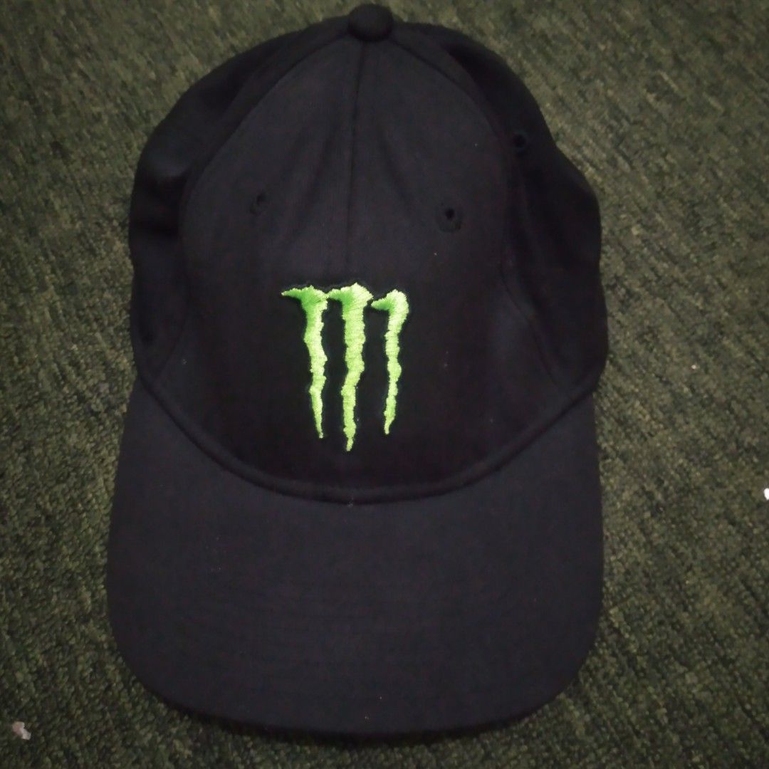 Topi monster energi, Fesyen Pria, Aksesoris, Topi di Carousell