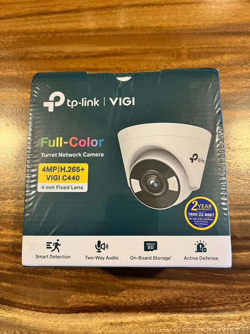 TPLINK VIGI C440 CCTV, Computers & Tech, Parts & Accessories, Webcams ...