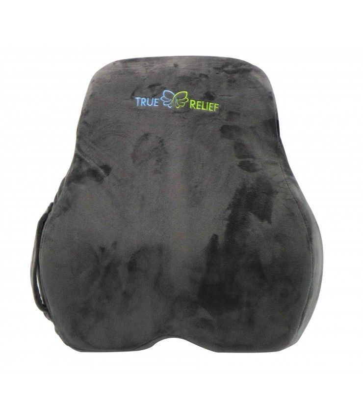 True Relief Ortho-Back & Lumbar Support Office Chair Cushion, Furniture ...