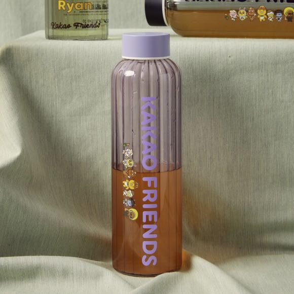 typo kakao glass drink bottle, Furniture & Home Living, Kitchenware ...