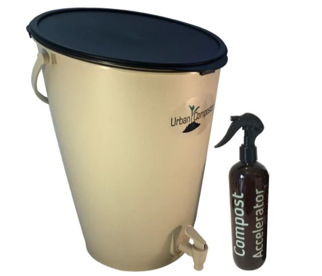 Ultimate Urban Composter Bundle FREE Accelerator Refill + Masher + Tap ...