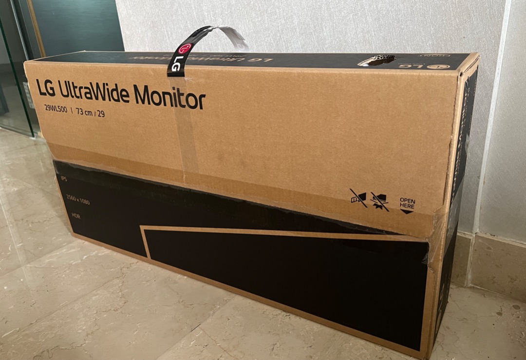Unboxed Brand New LG Ultrawide Monitor, Computers & Tech, Parts ...