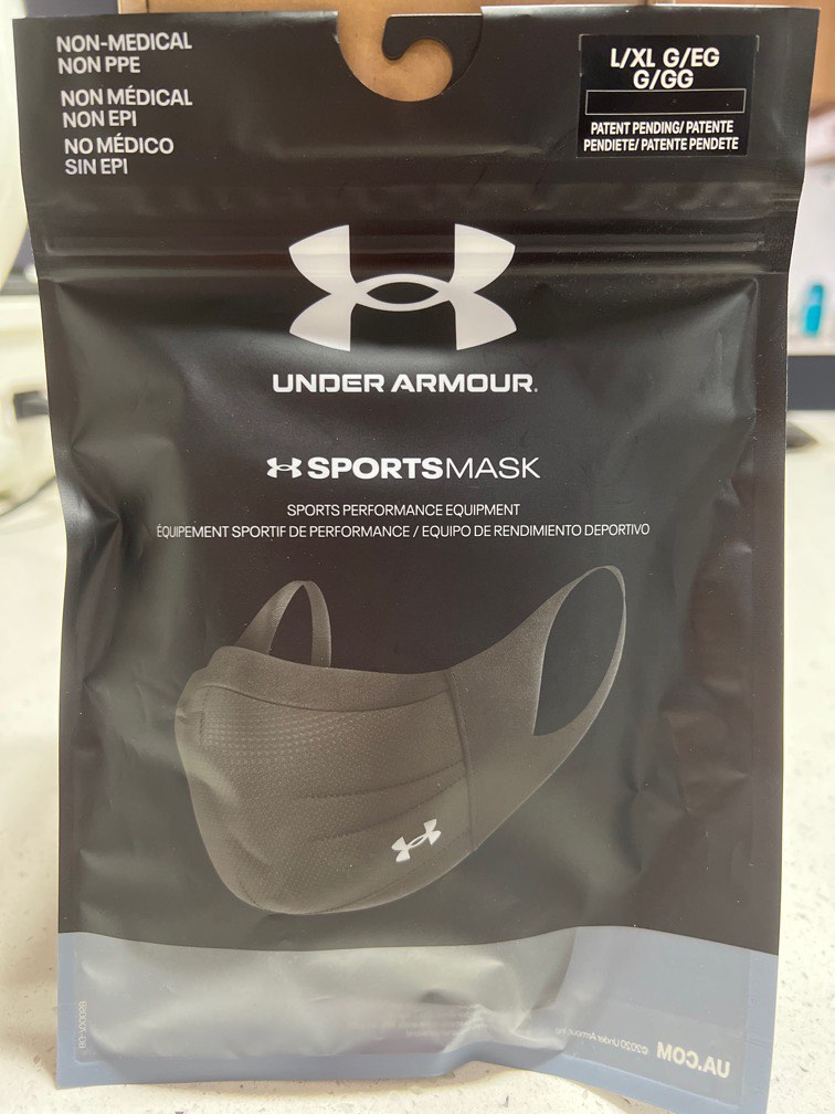 Under Armour Mask, Health & Nutrition, Face Masks & Face Shields on ...