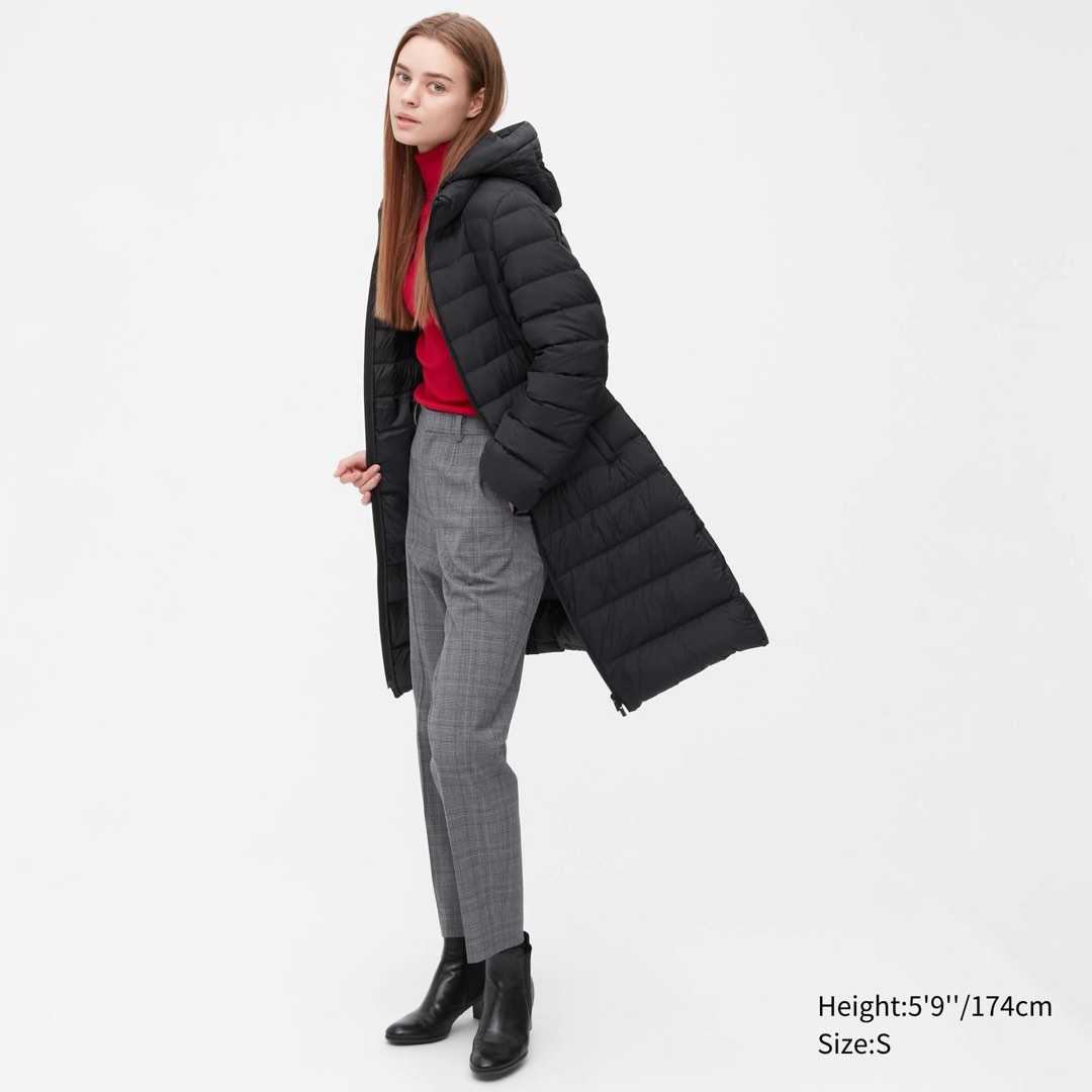 Uniqlo Ultra Light Down Hooded Coat, Women's Fashion, Coats, Jackets ...