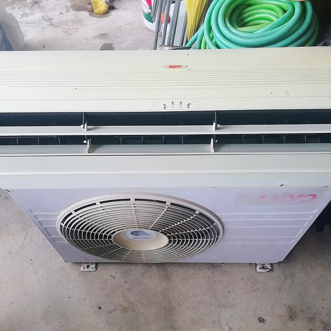 [USED] 1.5 HP ACSON AIR COND INDOOR + SANYO OUTDOOR FULL SET, TV & Home ...