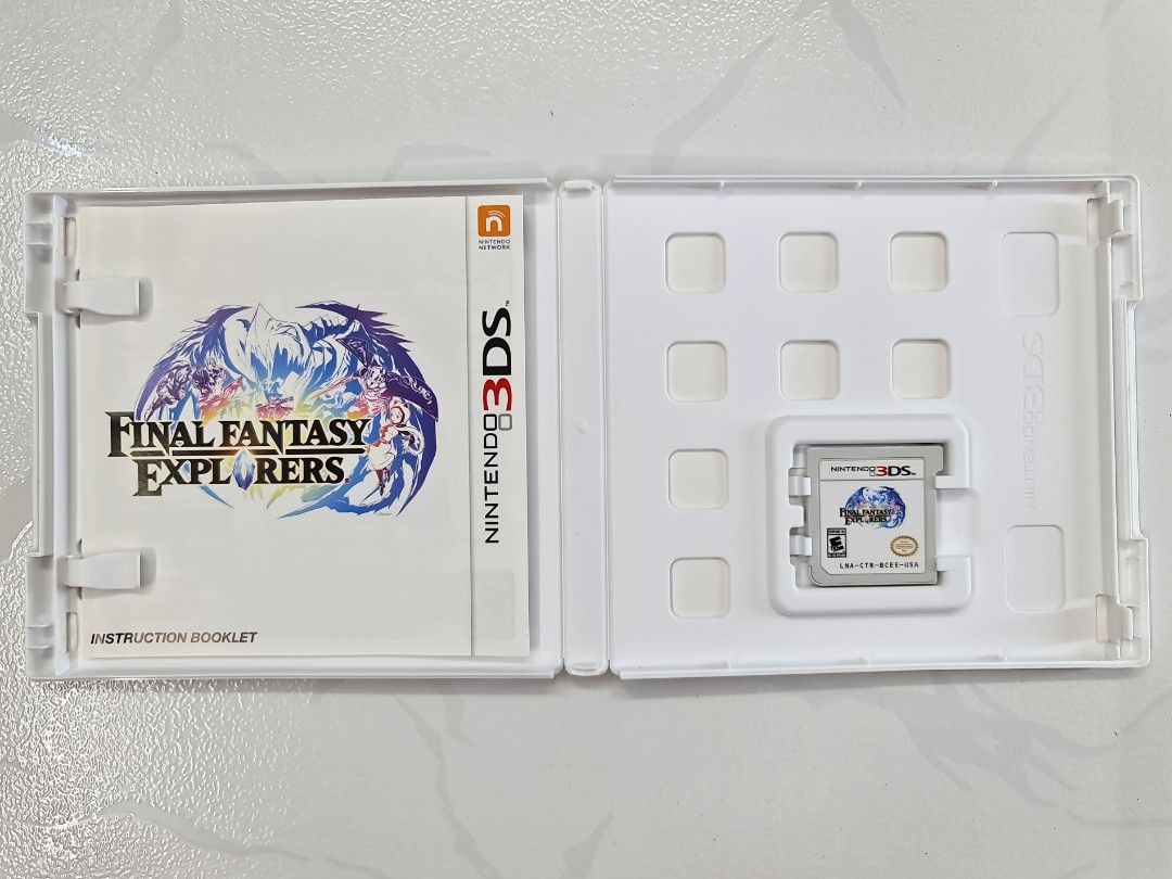 Video Game for Nintendo 3DS : Final Fantasy Explorers *Used* (Square ...