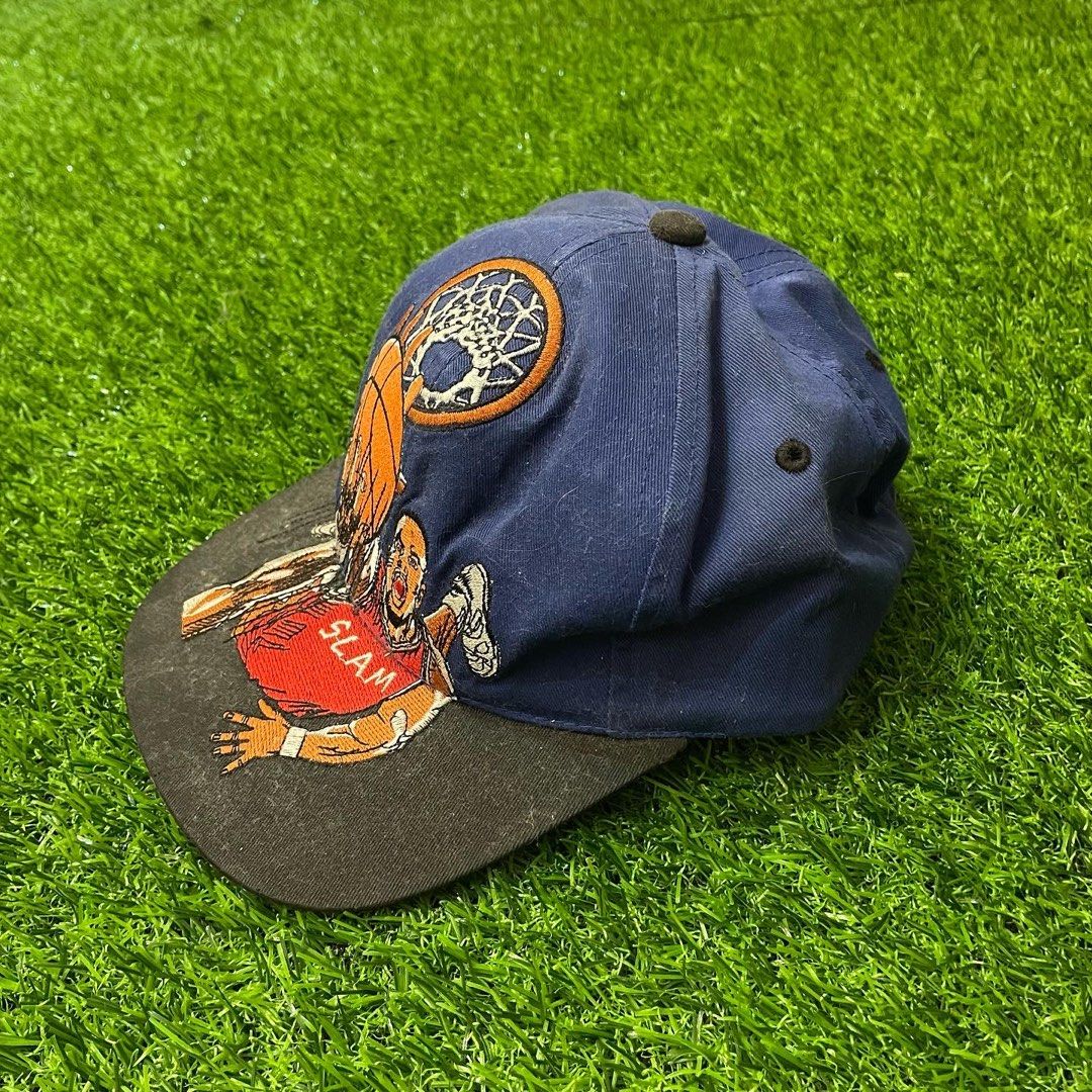 Vintage 90s Basketball Tomahawk Slam Dunk Snapback Cap, Men's Fashion ...
