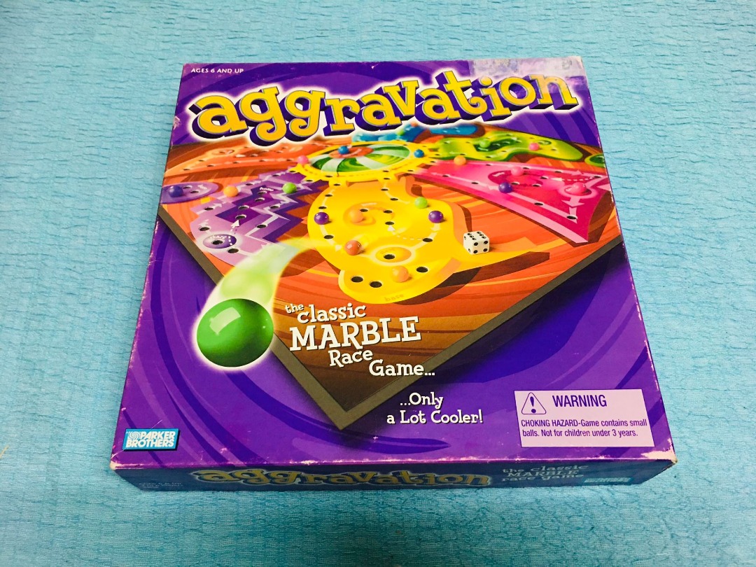 Vintage Aggravation Board Game - The Classic Marble Race Game, Hobbies ...