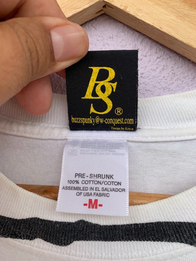 Vintage Buzz Spunky Deconstructed Tshirt, Men's Fashion, Tops & Sets, Tshirts & Polo Shirts on ...