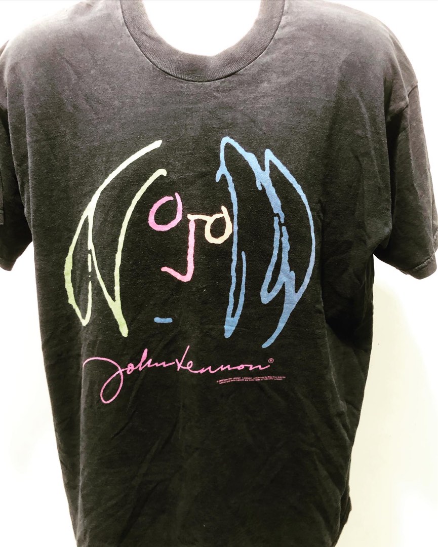 Vintage John Lennon Prod Yoko Ono USA, Men's Fashion, Tops & Sets ...