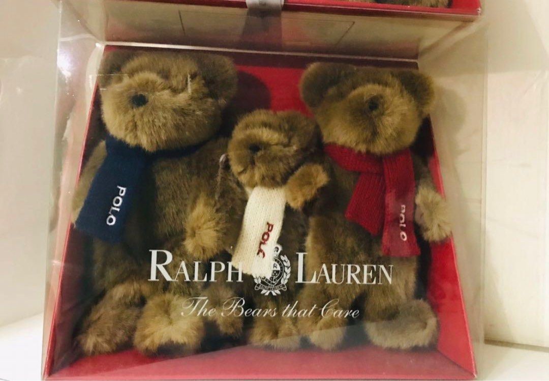 Vintage (limited Edition) - 2001 Ralph Lauren Bears, Hobbies & Toys ...