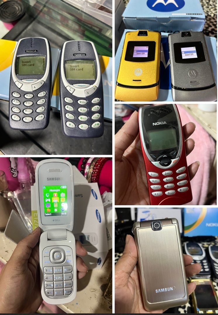 vintage onhand phones, Mobile Phones & Gadgets, Mobile Phones, Early ...
