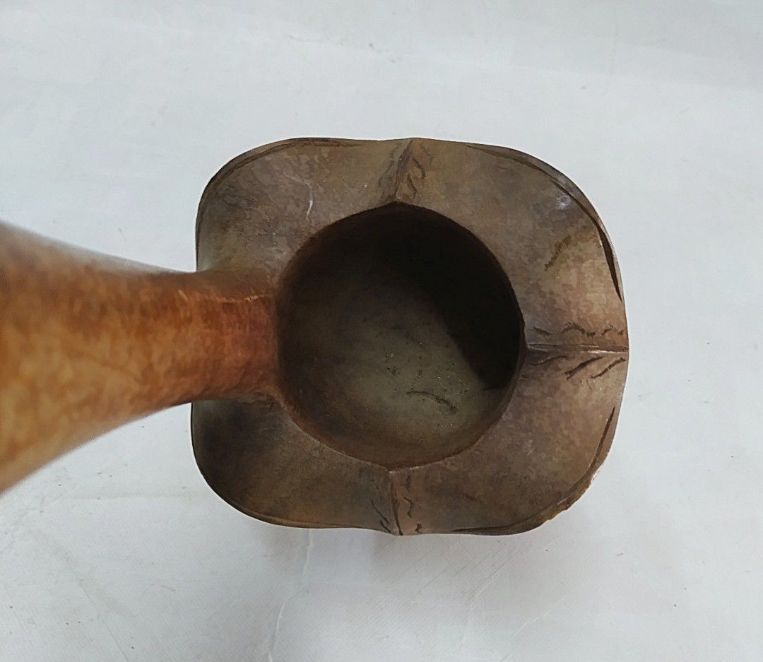Vintage Polynesian Wood Carved Water Dippers Ladle 18" 1960s, Hobbies ...