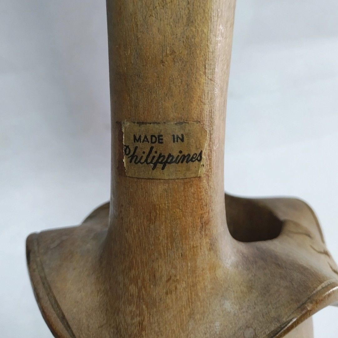 Vintage Polynesian Wood Carved Water Dippers Ladle 18" 1960s, Hobbies ...