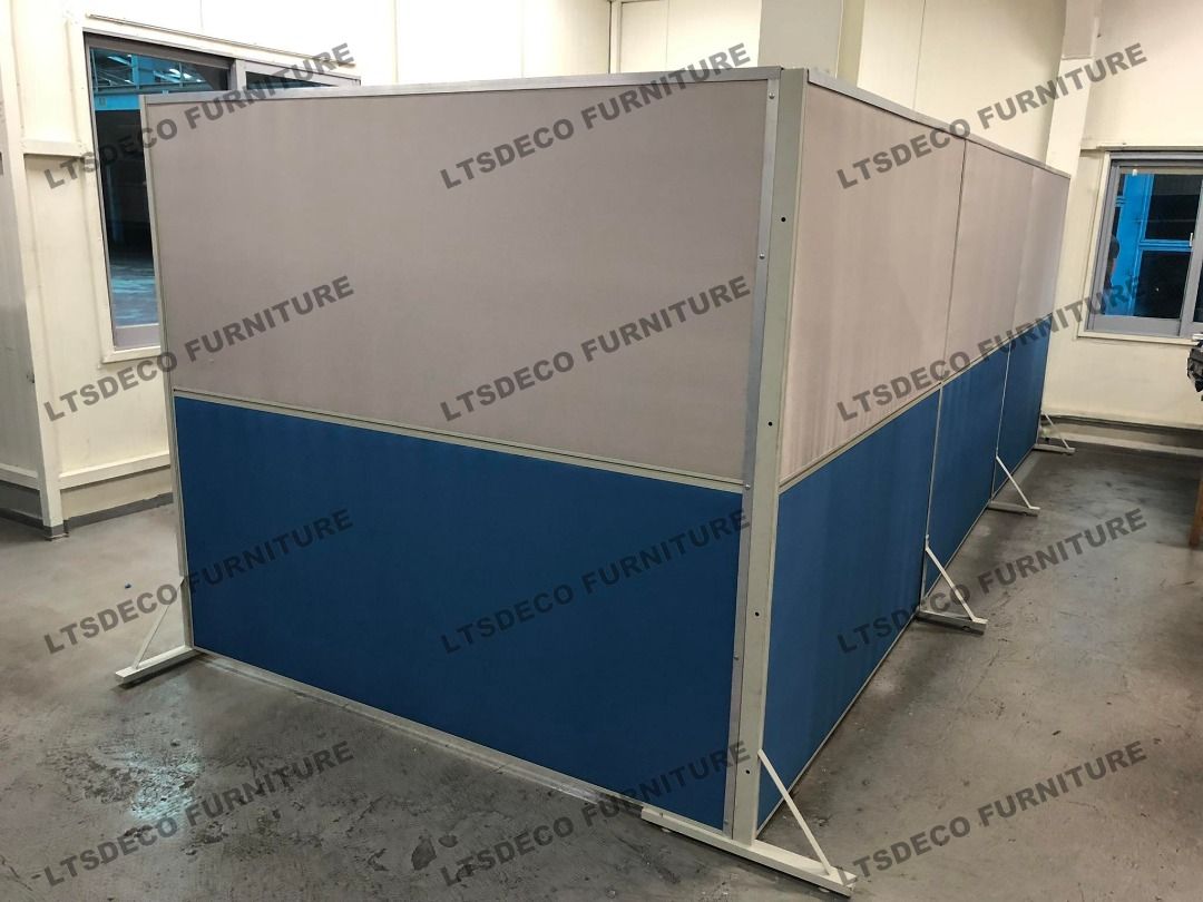 WALL PANEL DIVIDER FULL FABRIC OFFICE PARTITION -- OFFICE FURNITURE ...