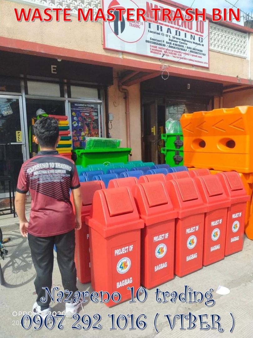 Waste master trash bin segregation 350, Furniture & Home Living ...