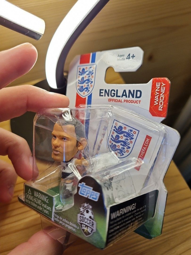 Wayne Rooney England World Cup Football Official Figurine Collectible ...