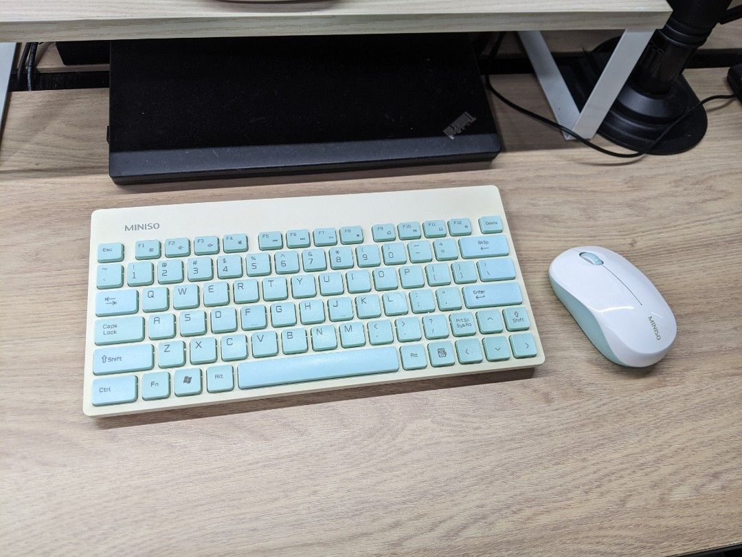 Wireless Mouse and Keyboard set, Miniso, Computers & Tech, Parts & Accessories, Computer ...