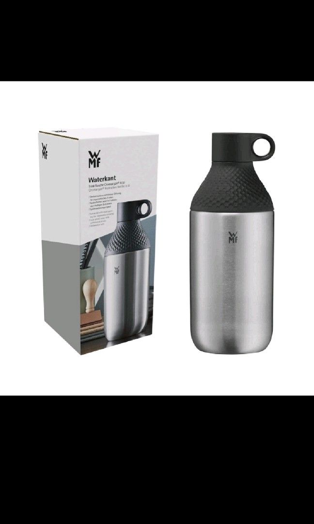 WMF stainless steel drinking bottle Waterkant 0.5l, Furniture & Home ...