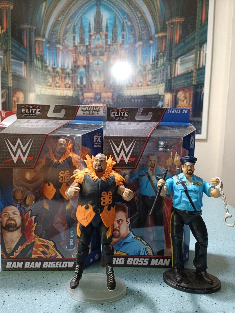 WWE BAM BAM BIGELOW & BIG BOSS MAN, Hobbies & Toys, Toys & Games on ...