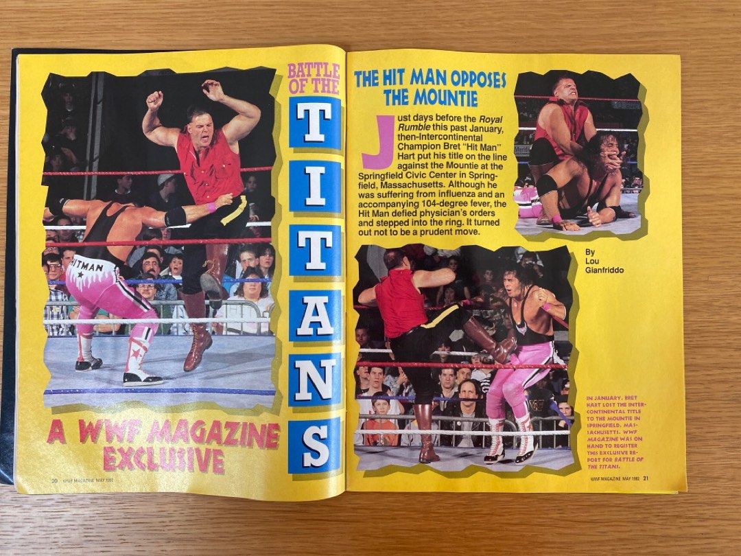 WWF Wrestling Magazine (1992 Miss Elizabeth cover) - WWE vintage ...