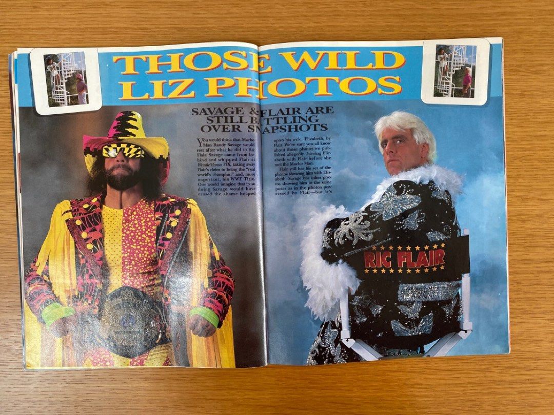 WWF Wrestling Magazine (1992 Ultimate Warrior cover) - WWE vintage ...