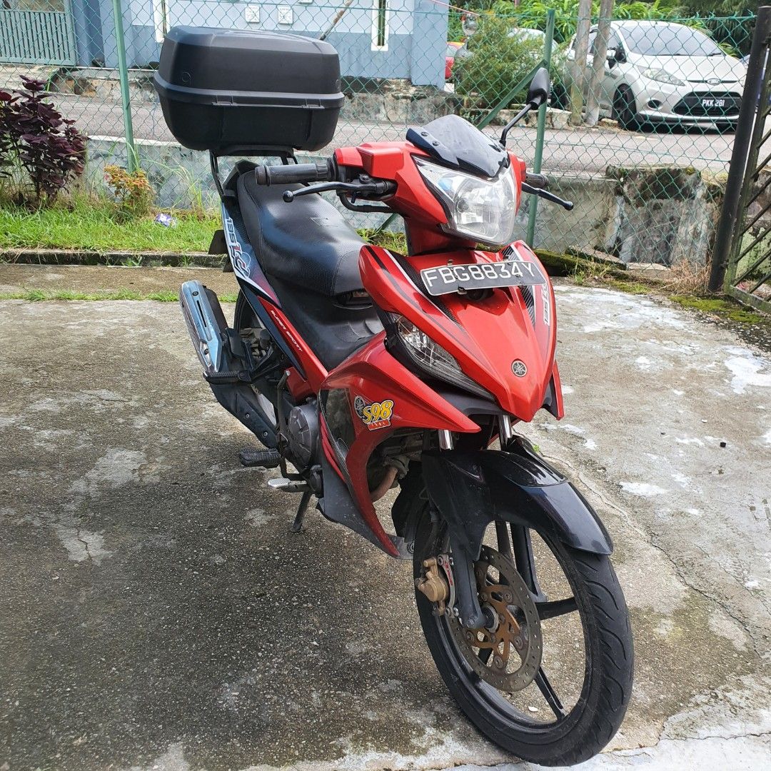 Yahama Jupiter 5 speed(clutch) COE 23/12/22, Motorcycles, Motorcycles ...