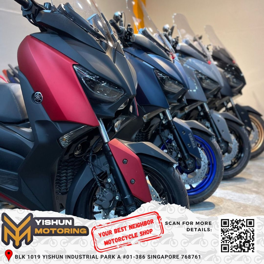 YAMAHA XMAX 300 ABS 2022 ( NEW YAMAHA XMAX300 - AGENT UNIT ) 2A SCOOTER ...