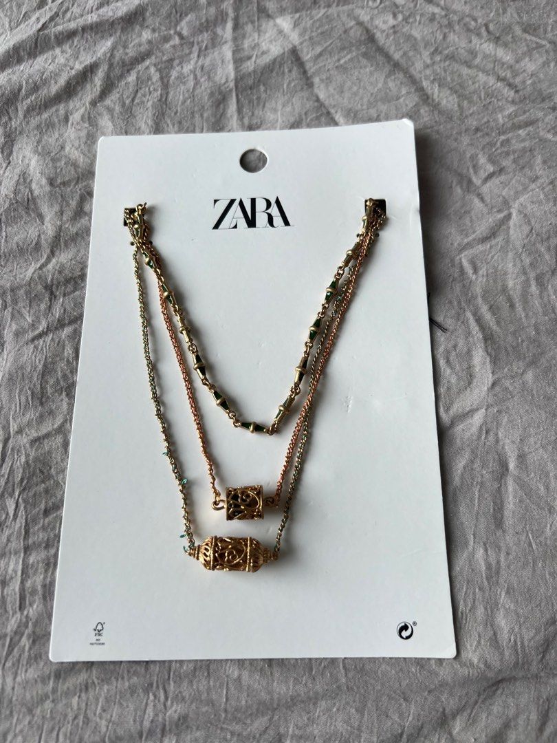 Zara Necklaces, Luxury, Accessories on Carousell