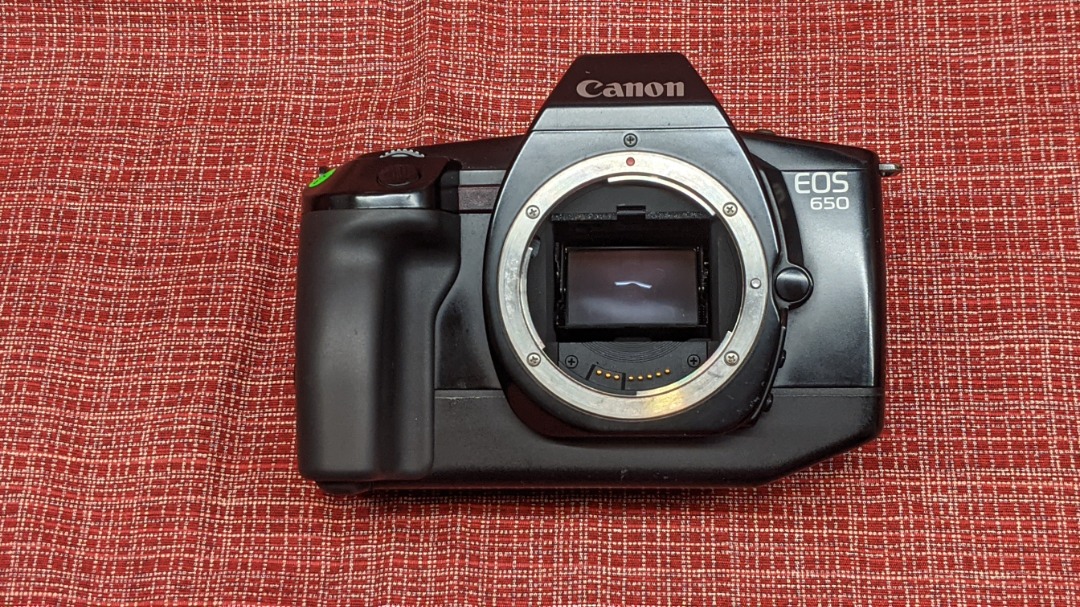 04- Canon EOS 650 Japan PreLoved Vintage Camera Body Film SLR ...